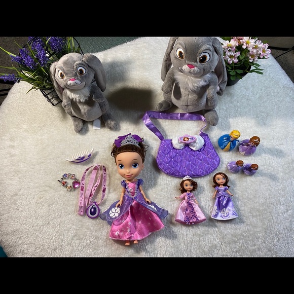 Toys | Disney Sofia The First Dolls Set | Poshmark